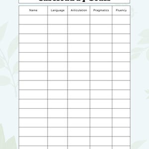 19 Pages Printable SLP Planner | Speech Therapy & IEP Organizer ...