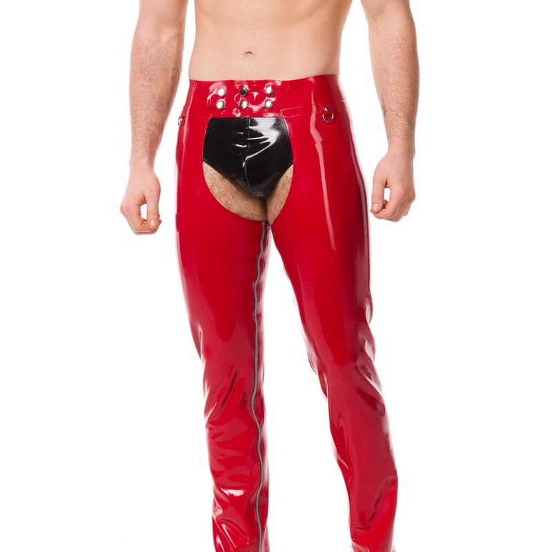 Mens Assless Chaps Etsy
