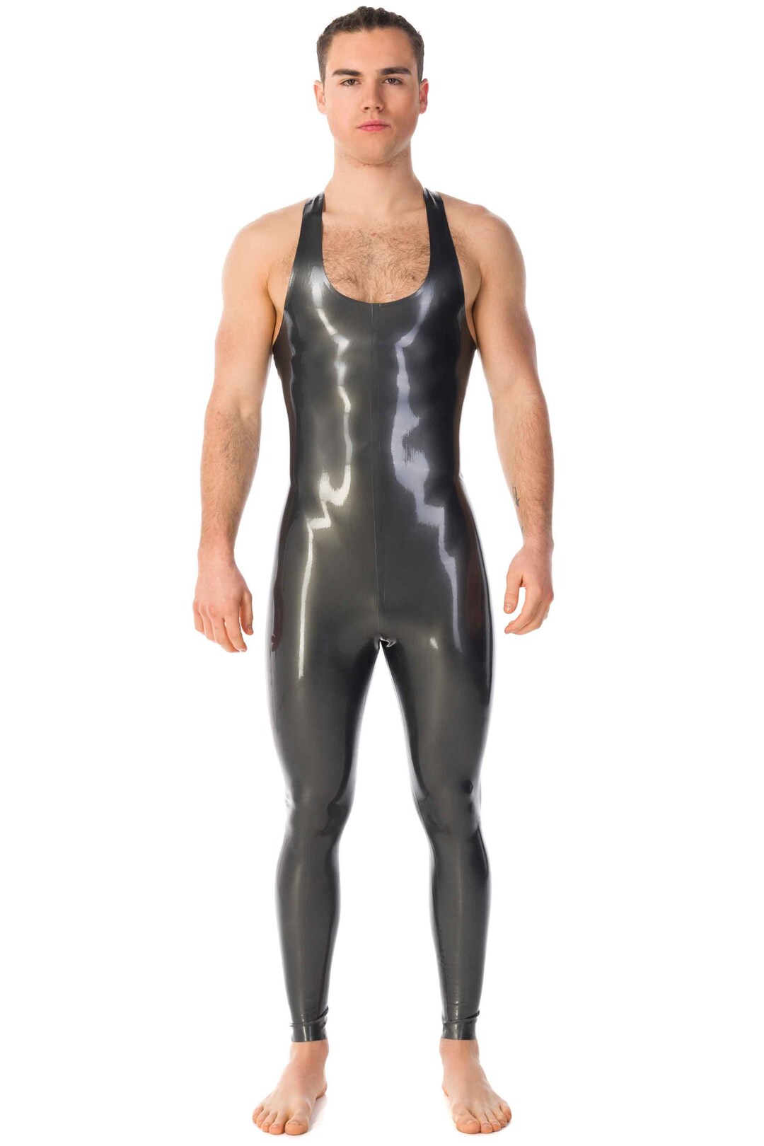 Riccardo All in One Latex Muscle Suit - Standard Sizes & Bespoke. See ...