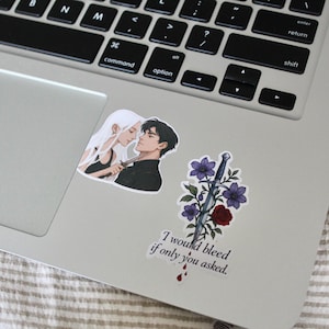 Powerless Stickers | Reckless and Fearless Stickers | Fantasy Book ...