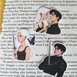 Powerless Stickers | Reckless and Fearless Stickers | Fantasy Book ...