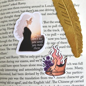 Powerless Stickers | Reckless and Fearless Stickers | Fantasy Book ...