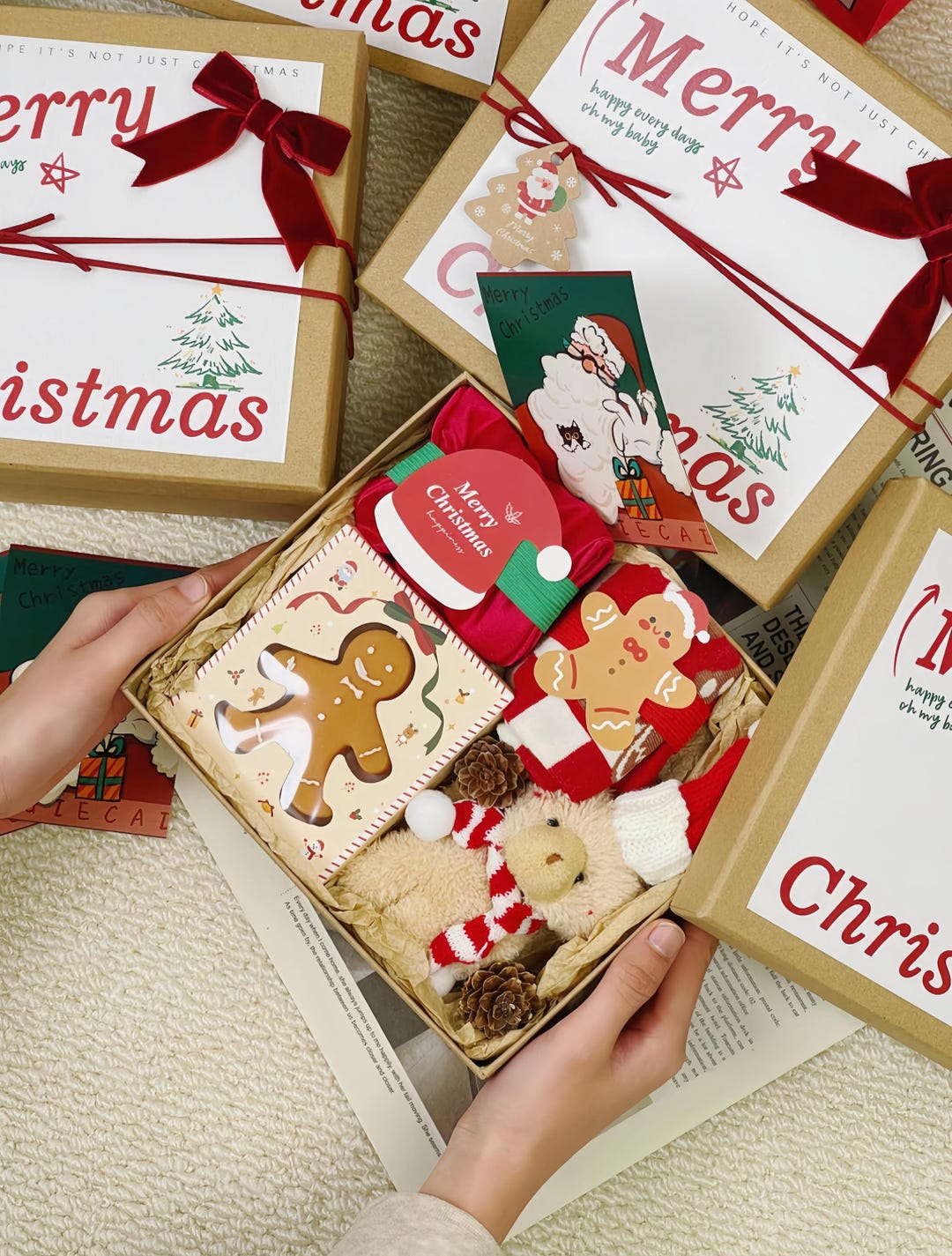 Christmas Gift Box, Hygge Gift Box, Gift Box for Women, Winter Gift Box ...