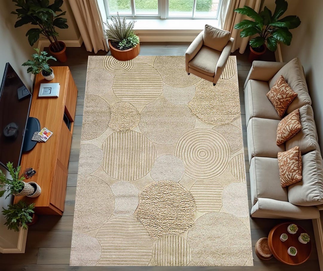 Modern Abstract Line Rugs , Geometric Rug, Soft Home Decor Floor Rugs ...