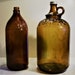 HY-PRO 2 Old 40's Brown Glass Bottles Hypro Jug and Bottle From the ...