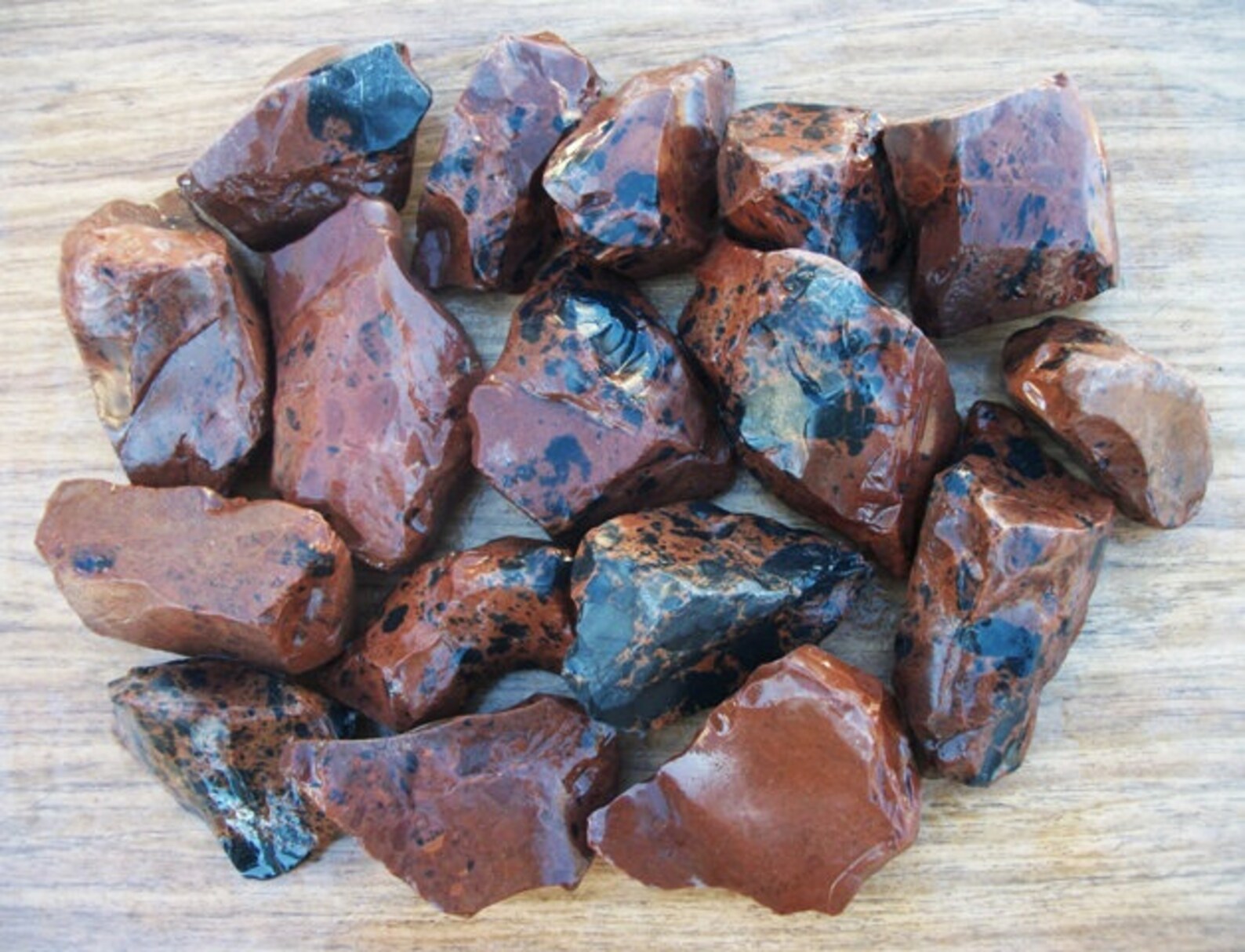 Natural Mahogany Obsidian Raw Rough Stone Supply for Lapidary - Etsy