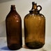 HY-PRO 2 Old 40's Brown Glass Bottles Hypro Jug and Bottle From the ...