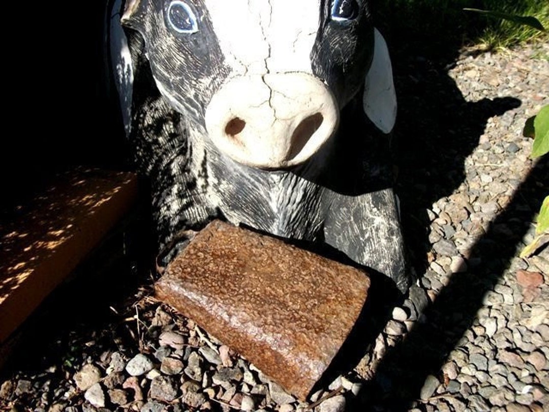 Large Antique Very Rustic Cowbell Original Clapper Primitive Cow Barn ...