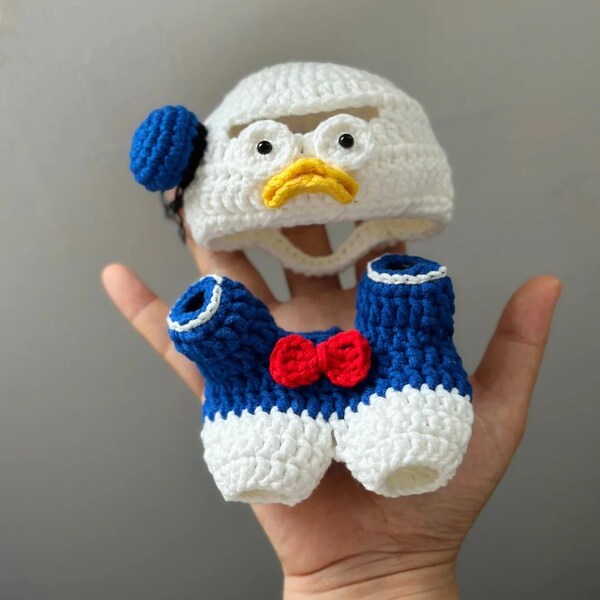 Labubu Donald Duck - Etsy