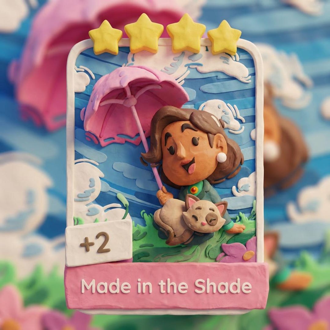 Made in the Shade Monopoly Go Stickers 4 Stars Posh Pet Album - Etsy