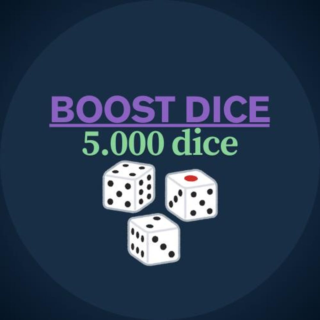 DICE BOOST SERVICE 5000 Dice Monopoly Go (read Description) - Etsy