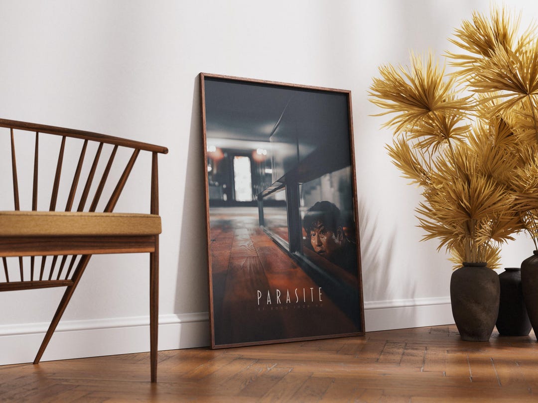 Parasite Poster, Film Wall Art, Retro Vintage Print, Home Decor, Movie ...
