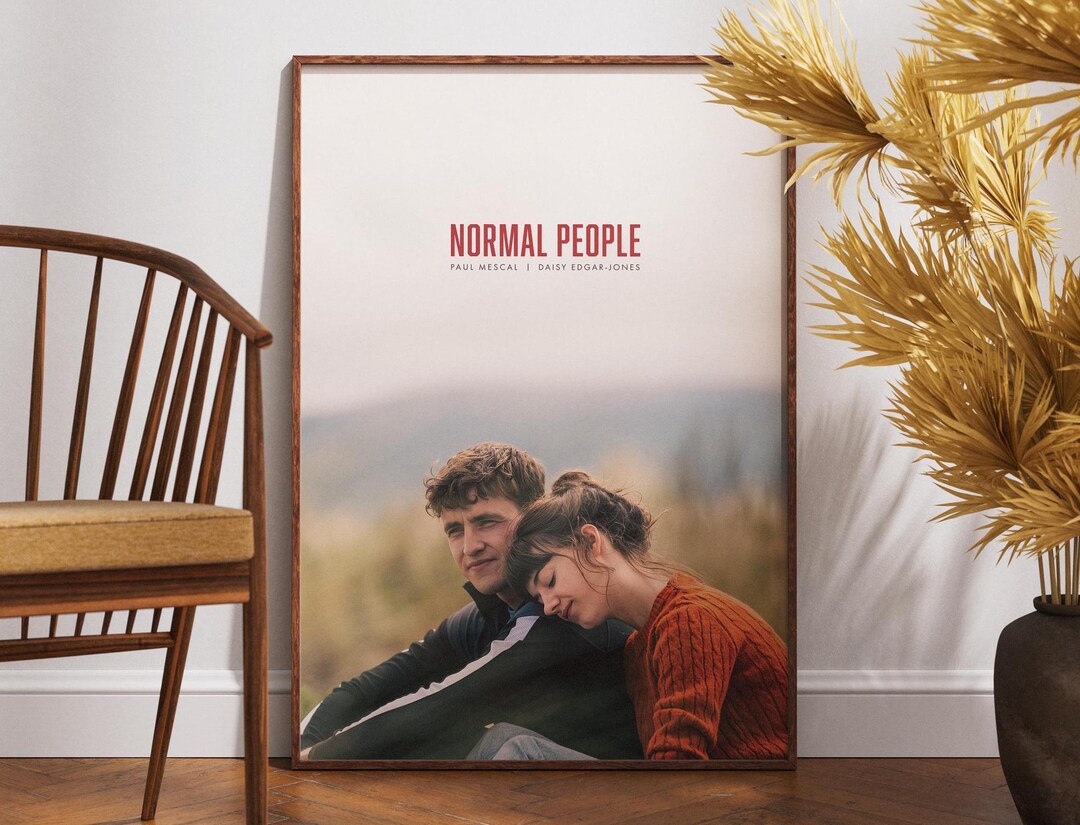 Normal People Poster, Tv Series Poster, Retro Poster, Minimalist Art ...