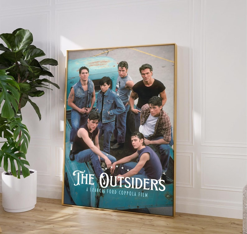 The Outsiders Poster, Retro Movie, Vintage Film, Matt Dillon, Ralph ...