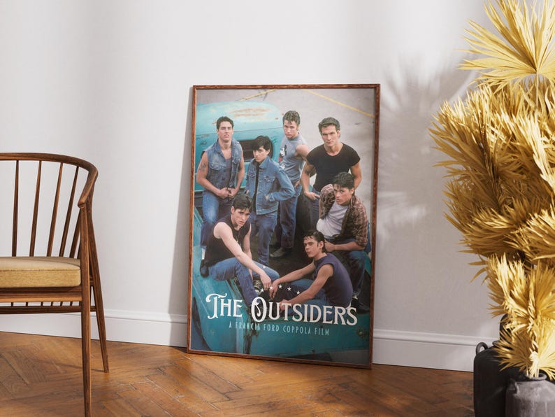 The Outsiders Poster, Retro Movie, Vintage Film, Matt Dillon, Ralph ...
