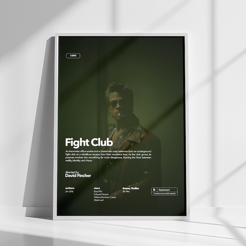 Fight Club Poster - Etsy