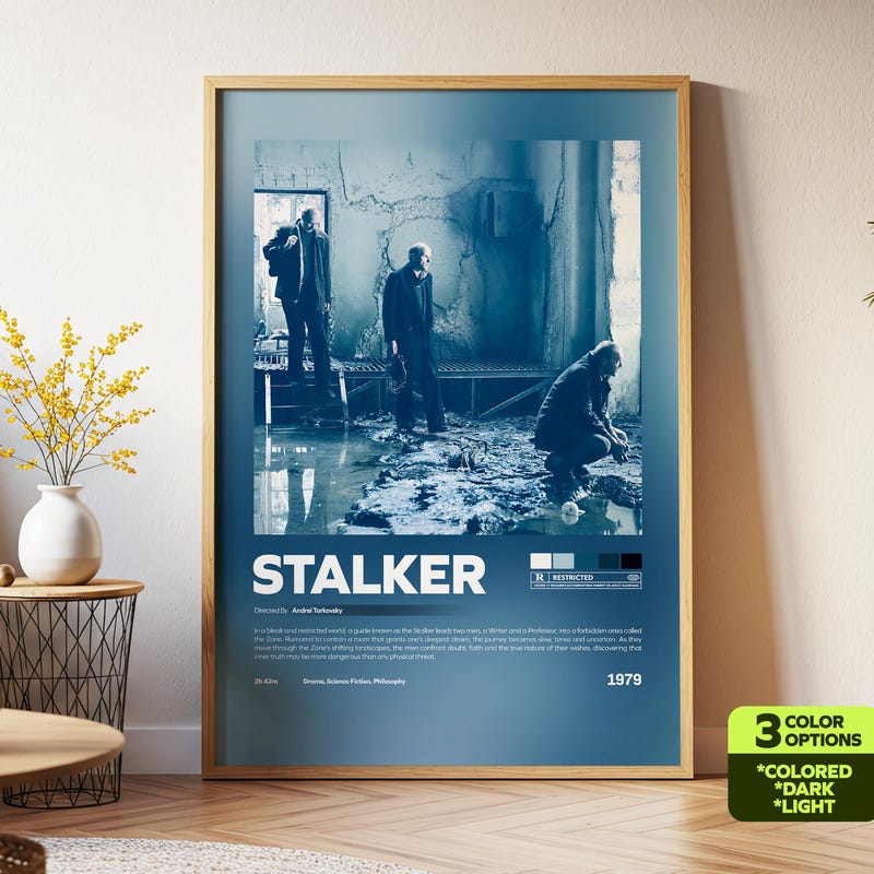 Stalker Poster Tarkovsky - Etsy