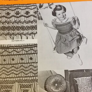 Smocking Instructions & Patterns Vintage Digital Instant Download 15 ...