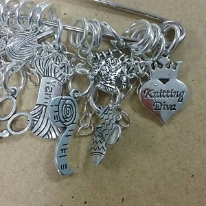 Knitter Safety Pin Brooch Love to Knit Kilt Pin Brooch - Etsy UK