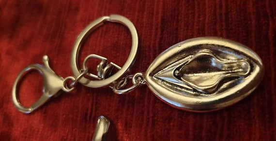 Vulva Keychain Womans Body Part Valentines Gift Female | Etsy