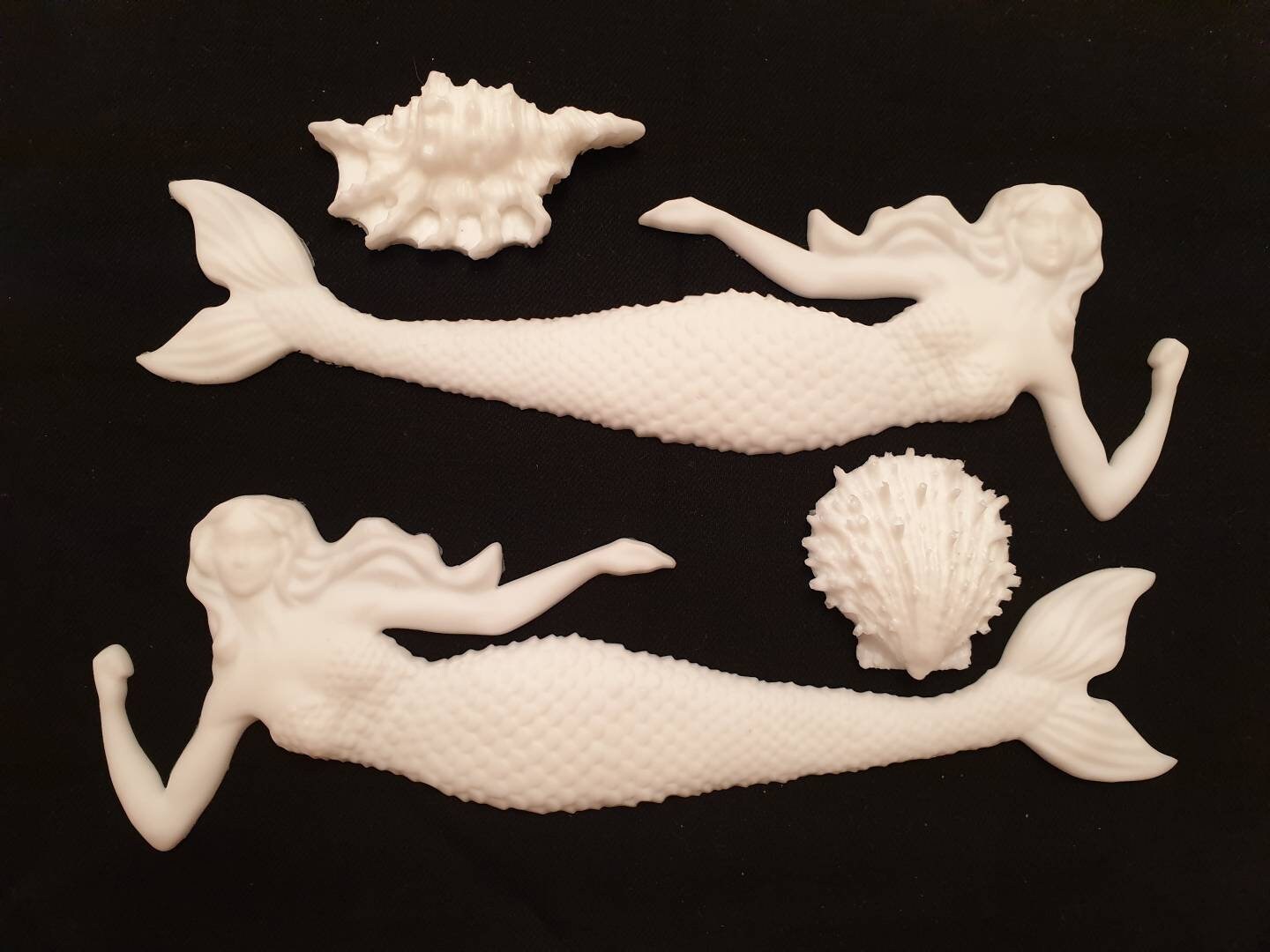 Moldings & Trim Home Improvement onlay mouldings Mermaids Pair Onlays ...
