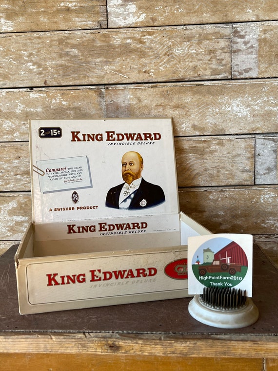 Vintage King Edward cigar box - Gem