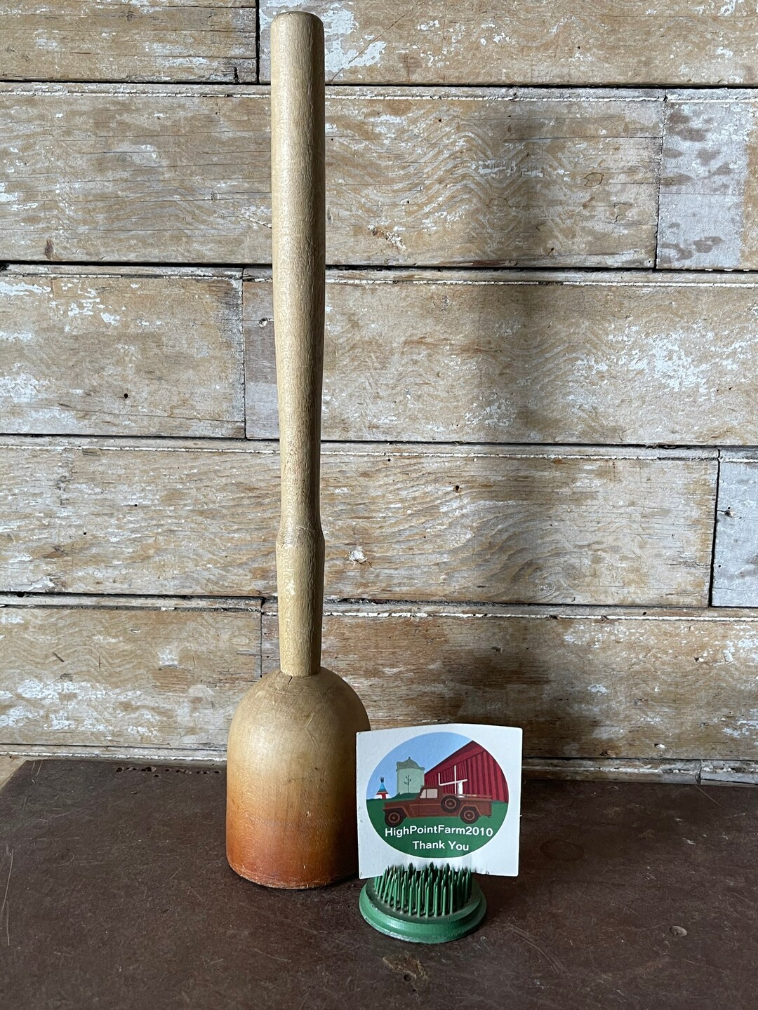 Vintage Wooden Masher Smasher Food Pusher Wood Primitive - Etsy