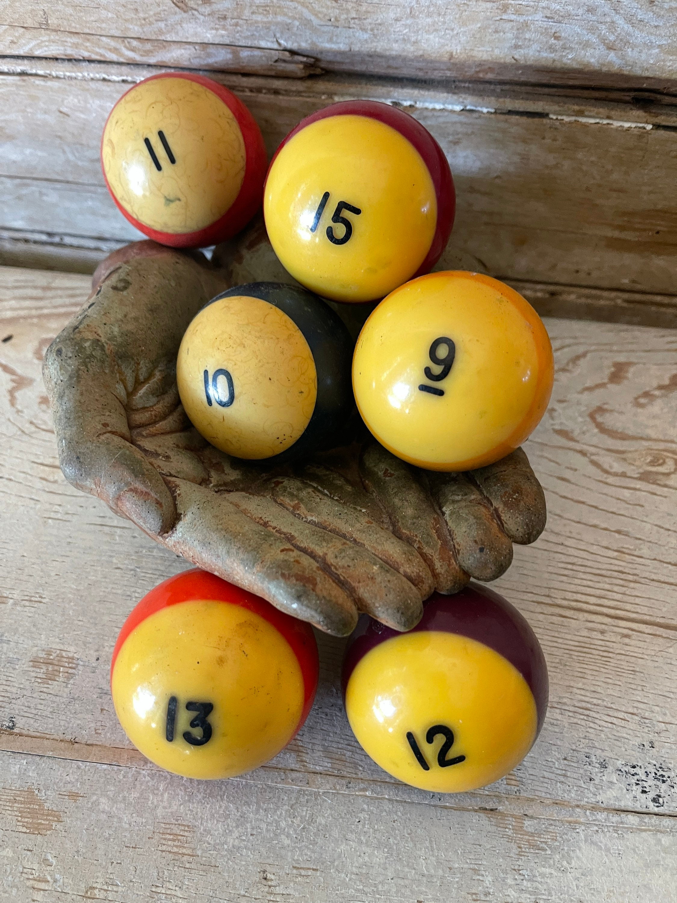 Rare Antique Pool Balls