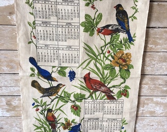 Bird calendar | Etsy