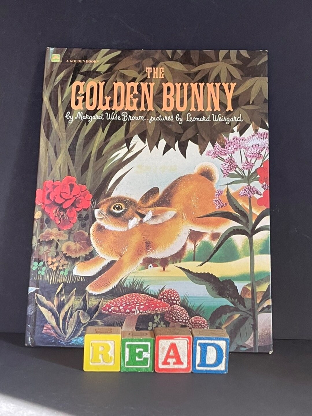Vintage the Golden Bunny Big Golden Book, 1981 - Etsy