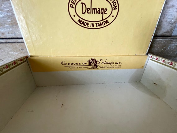 Vintage Delmage Cigar Box Large - Gem