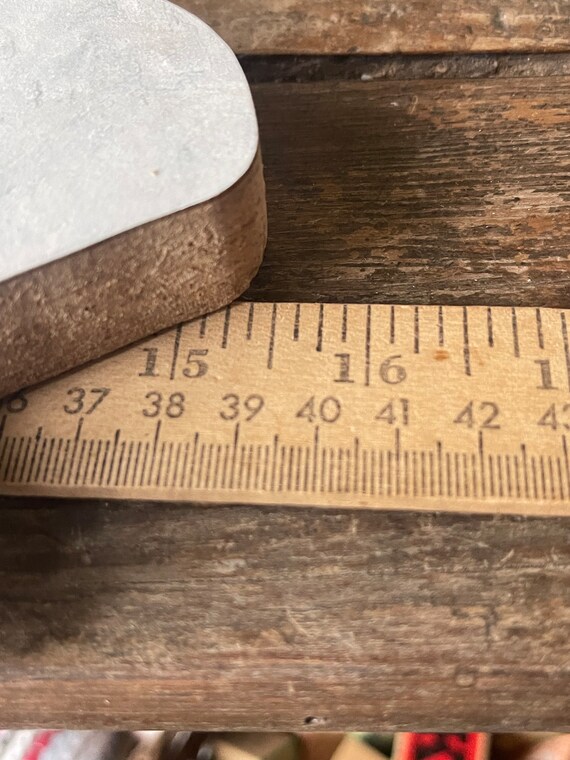 Vintage Wooden Pig Bread or Cutting Board Farm Chic - Gem