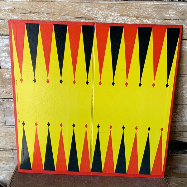Retro Backgammon - Etsy