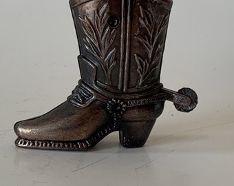 Brass Cowboy Boot - Etsy