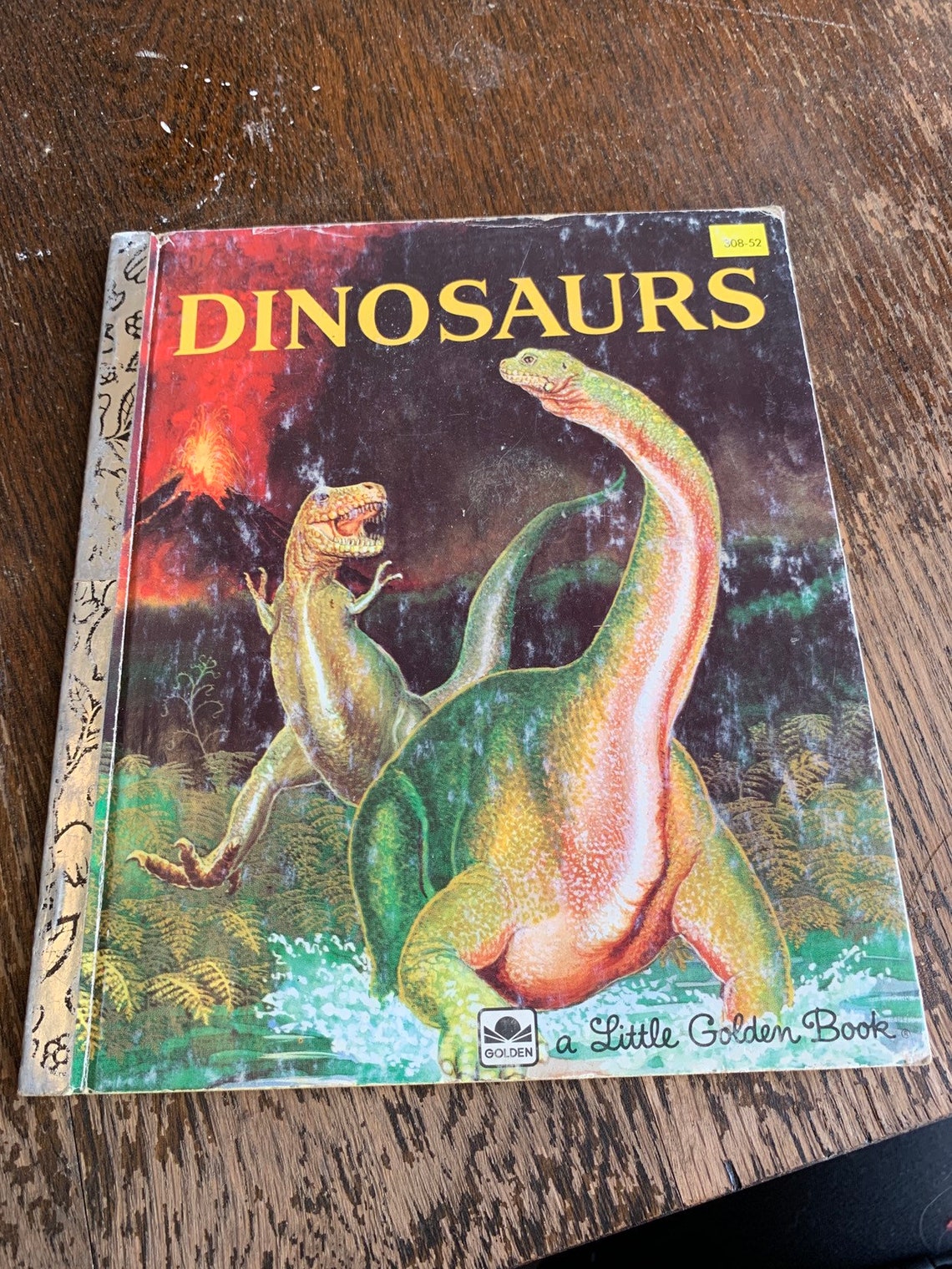 Vintage Dinosaur Golden Book 1959 1st Edition | Etsy