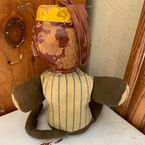 Vintage Monkey Bellhop From 30S 40S 50S Composite Head FS | Etsy