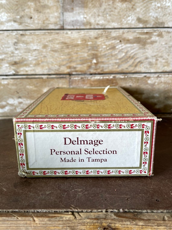 Vintage Delmage Cigar Box Large - Gem