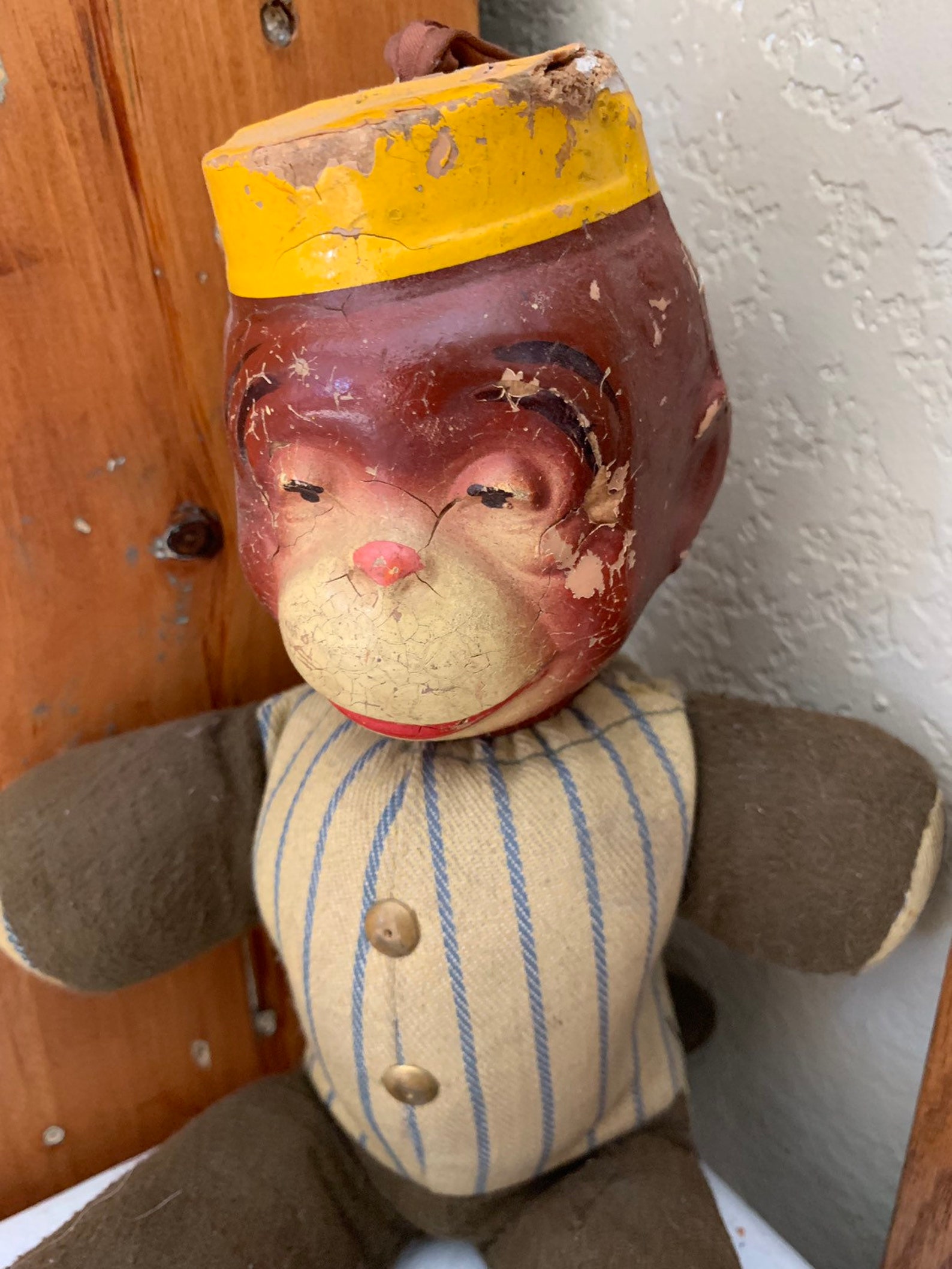 Vintage Monkey Bellhop From 30S 40S 50S Composite Head FS | Etsy