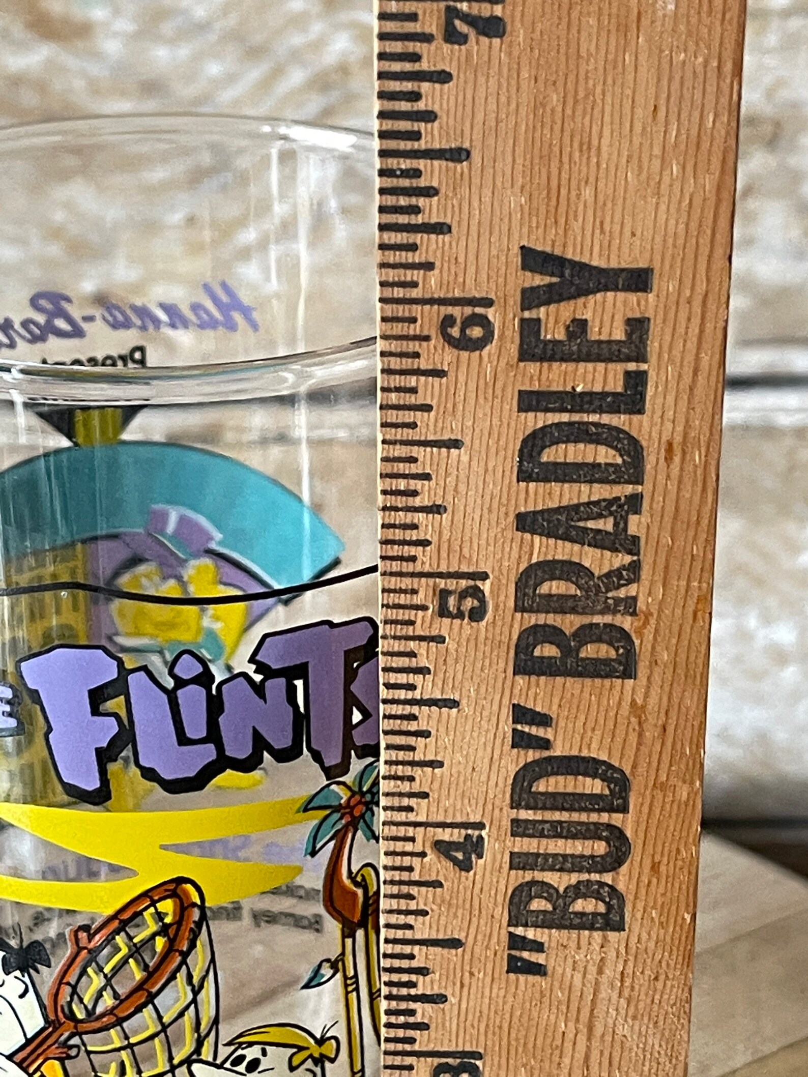 Vintage Flintstones Hardees Collector Glass - Etsy