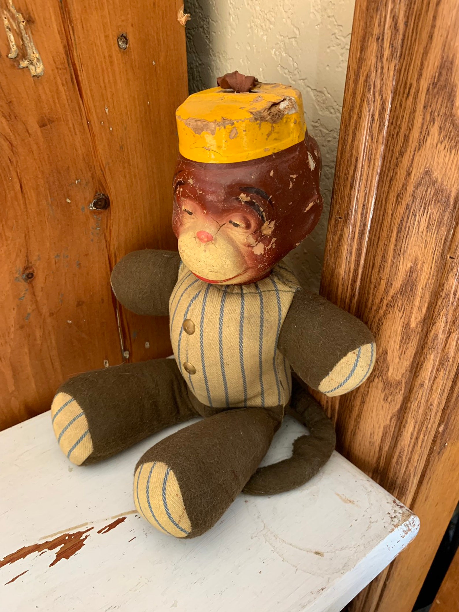 Vintage Monkey Bellhop From 30S 40S 50S Composite Head FS | Etsy