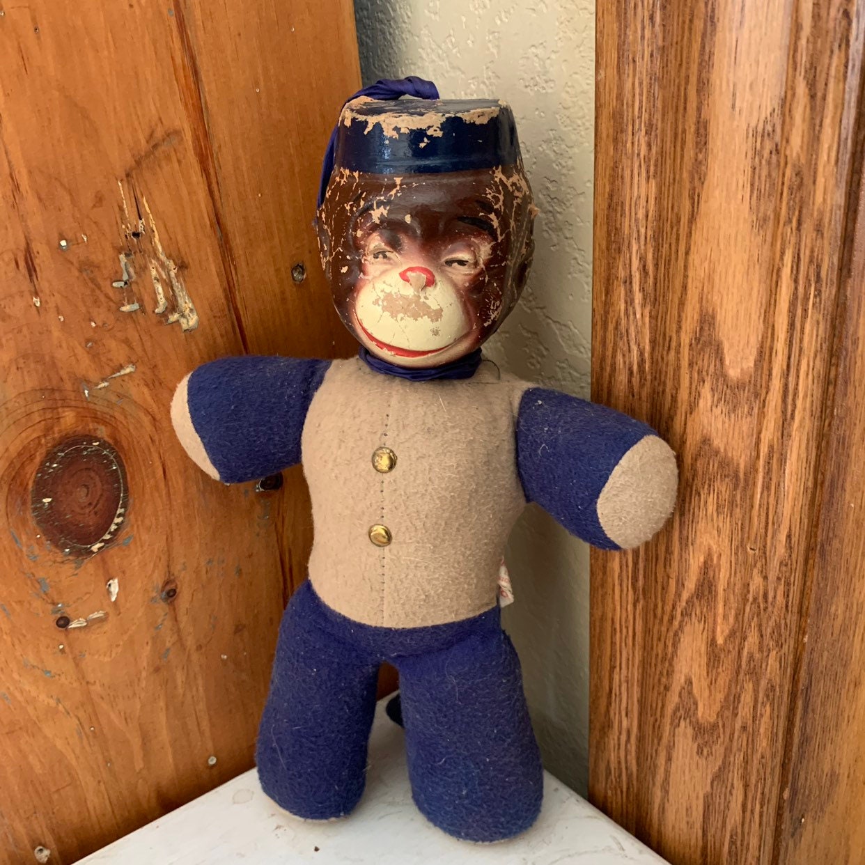 Vintage Monkey Bellhop de 30S 40S 50S Composite Head FS | Etsy