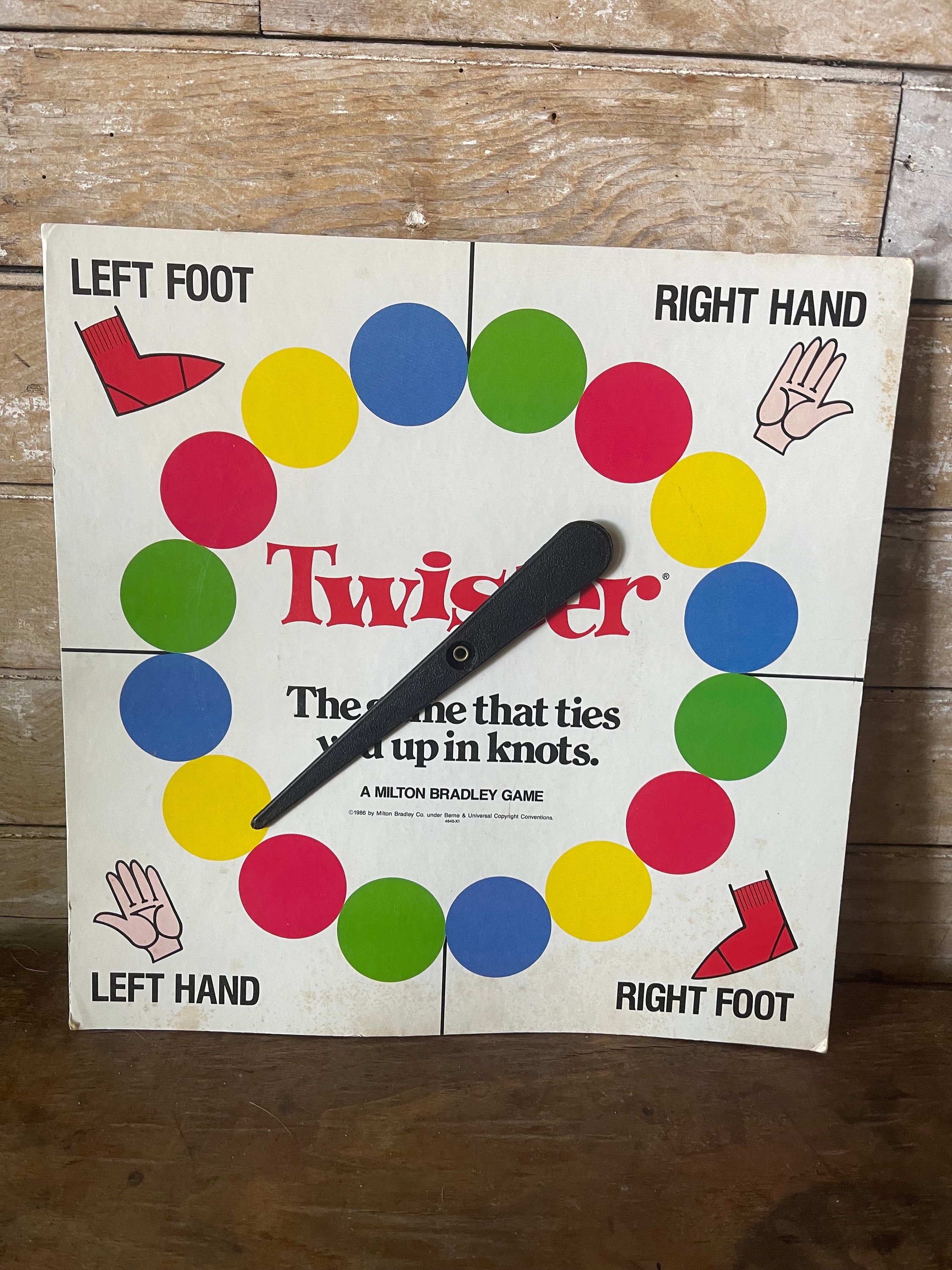 Twister Game Board