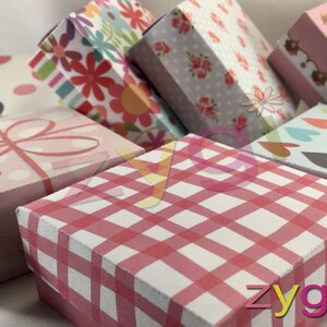 Gift Box With Lid Template Printable, Jewelry, Jewellery, Favors, Gifts ...