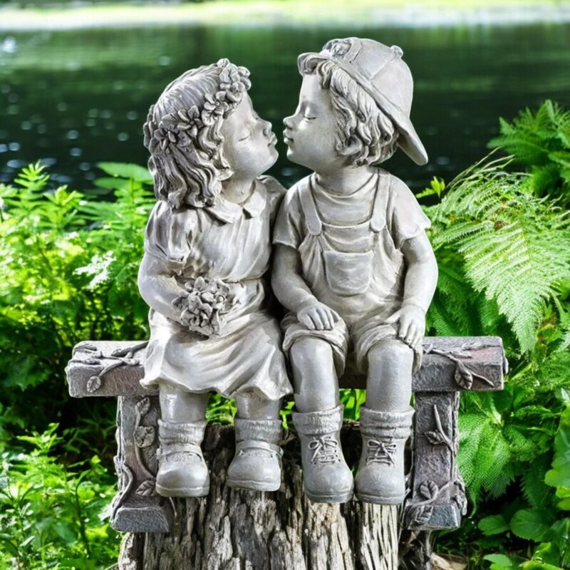 Angel Boy Garden - Etsy