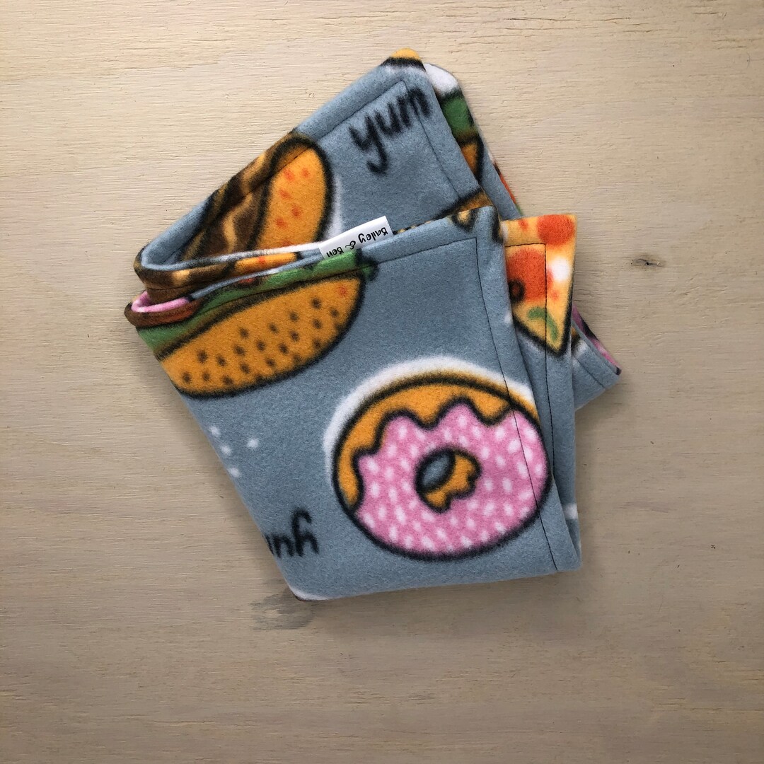 ONE Small Snacks Pocket Pet Lap Blanket- Guinea Pigs, Rats, Hedgehogs ...