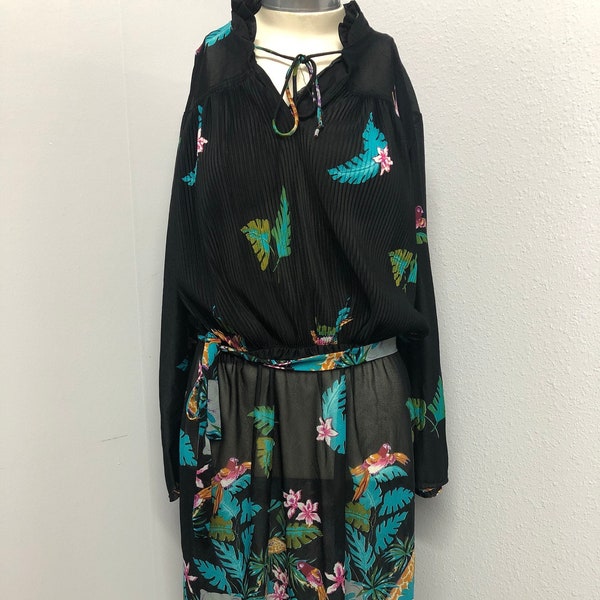 Tropical Formal Dress - Etsy