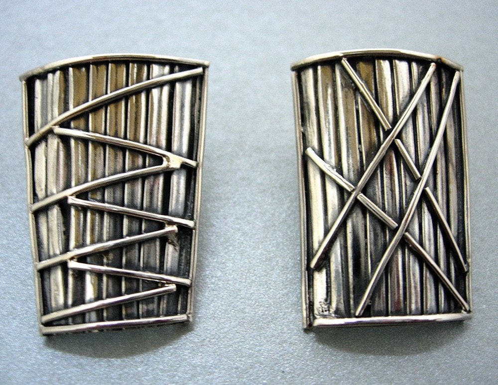 Shield Earrings - Etsy