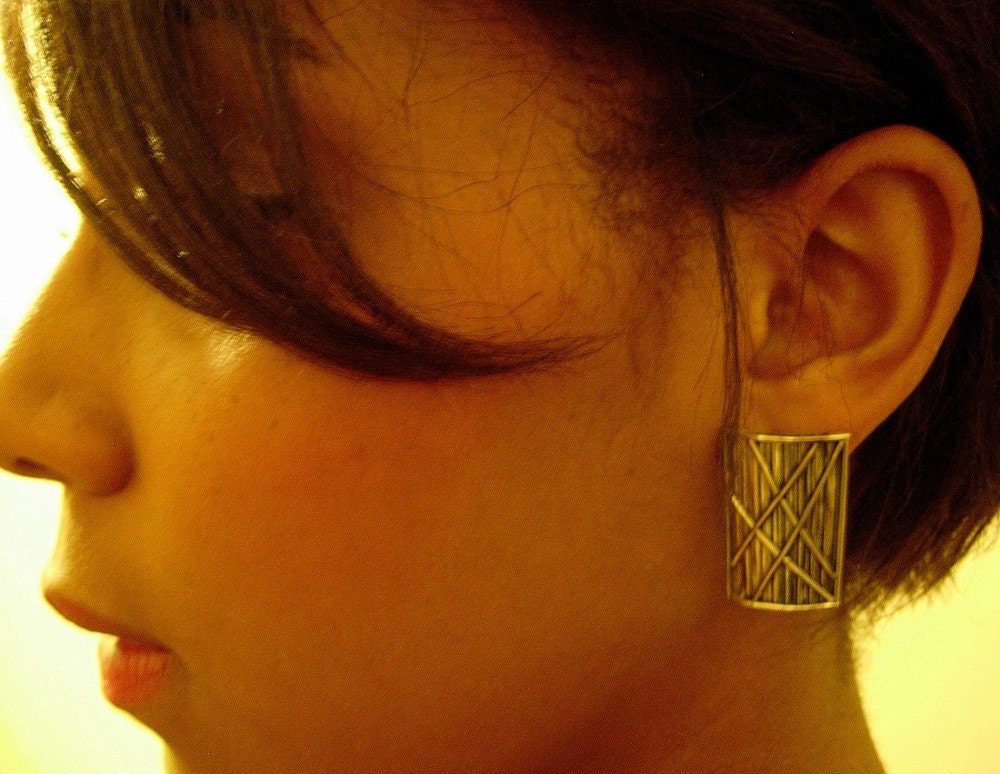 Shield Earrings - Etsy