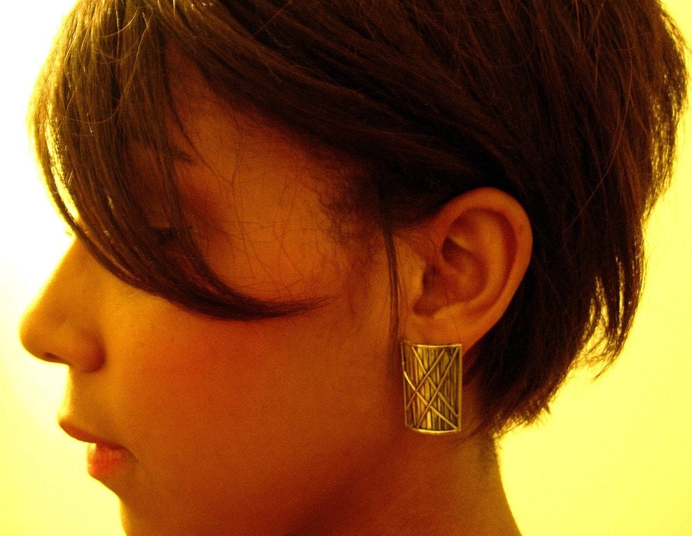 Shield Earrings - Etsy