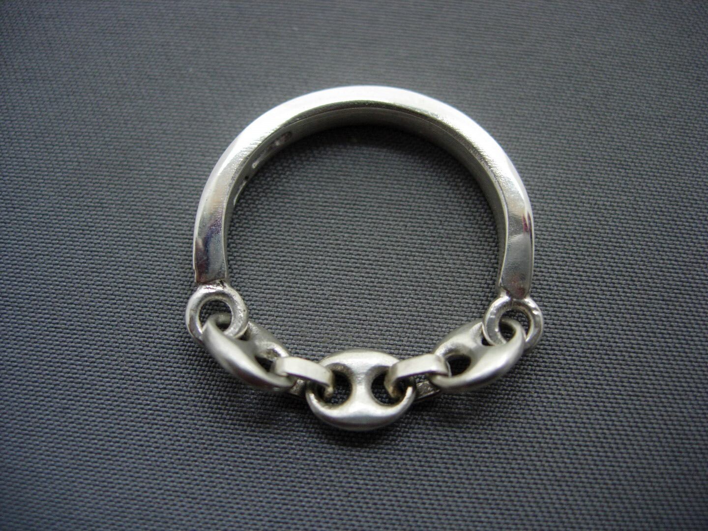 Anchor Chain Ring - Etsy
